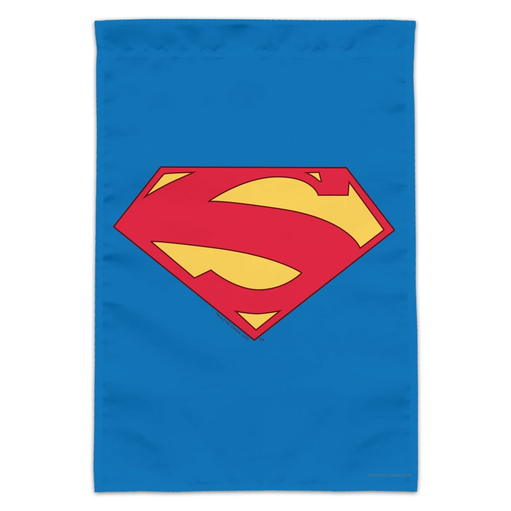 Superman New 52 Shield Logo Garden Yard Flag - Walmart.com