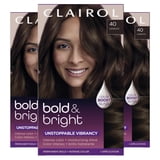 Clairol Bold & Bright Permanent Hair Color Creme, 40 Cafecito, Hair Dye ...