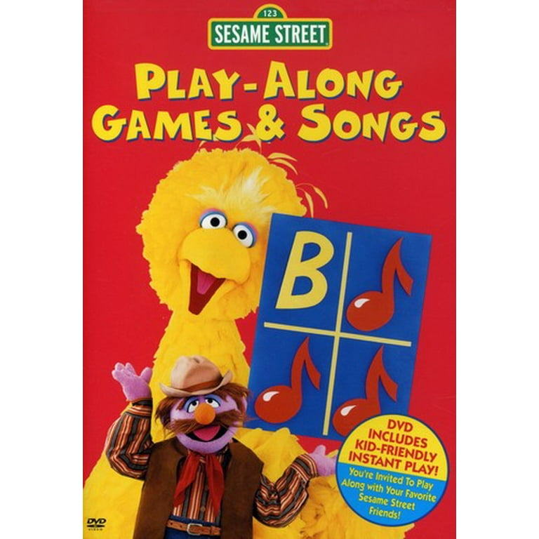 Sesame Street Play Along Games And Songs Dvd