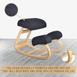 Luxton Home Ergonomic Chair Work from Home Posture Chair with Extra ...