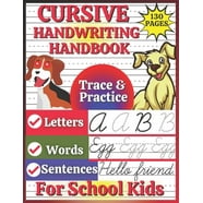 Beginner's Cursive Workbook Grades 2 - 5 : Ocean and Underwater Themed ...