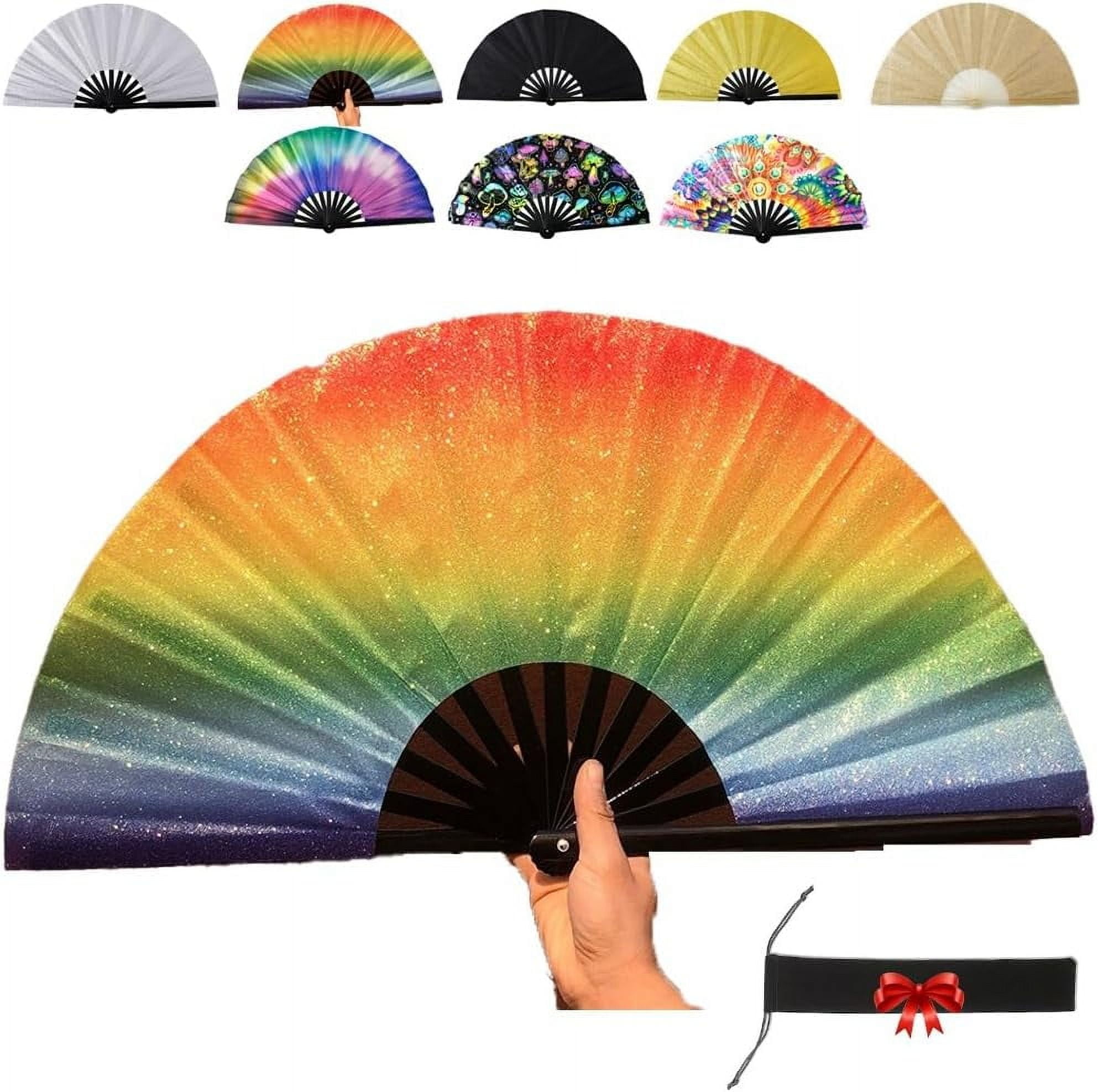 Clacking Fans for Line Dancing, 2025 New Hand Clack Fans Popping Fan ...