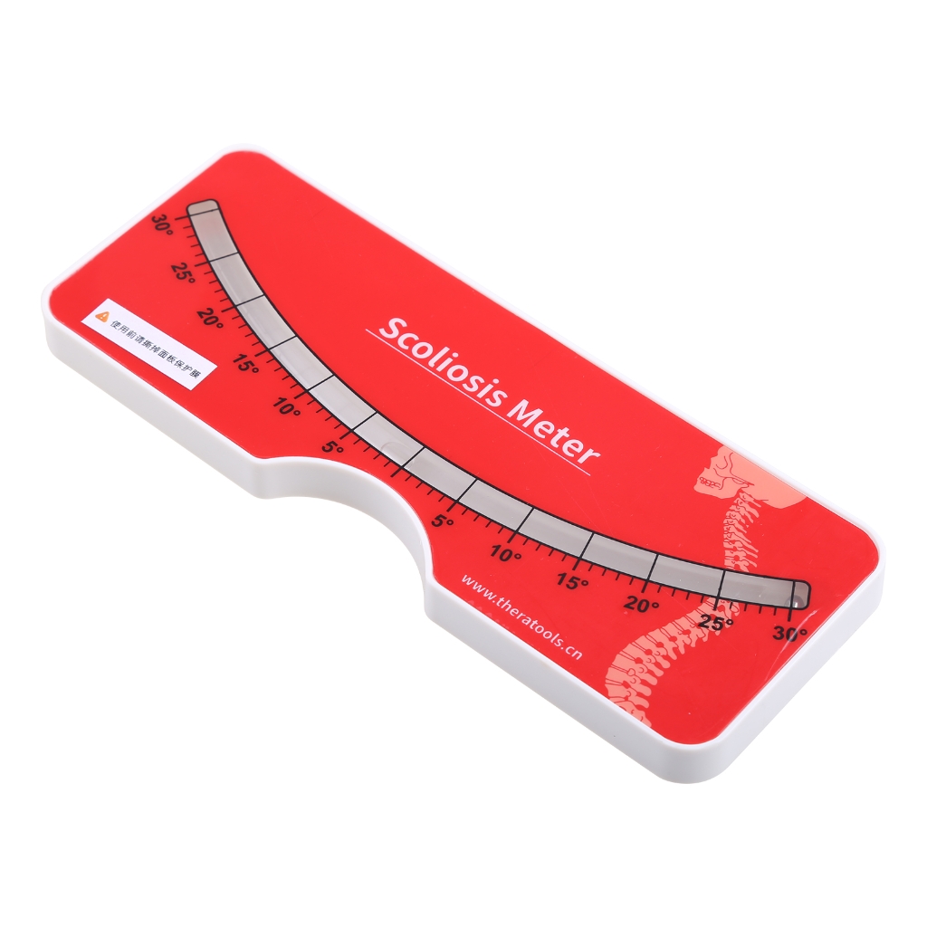 Back Spine Diagnosis Meter with Clear Scale Pocket Scoliosis Measuring ...