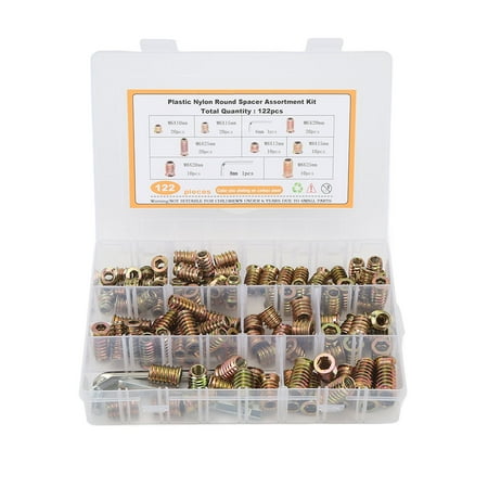 Metric Threaded Insert, Carbon Steel Female Male Thread Stable ...