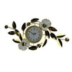 Three Star ZP919 27 x 17 in. Gold Wall Clock With Pendulum - Walmart.com