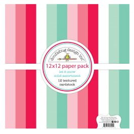 Doodlebug Double-Sided Paper Pack 12"X12"-At The Zoo - Walmart.com