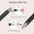 Beteliva (1 Gen) Dual-Tip Stylus Pen with Suction Cup & Fiber Tip for ...