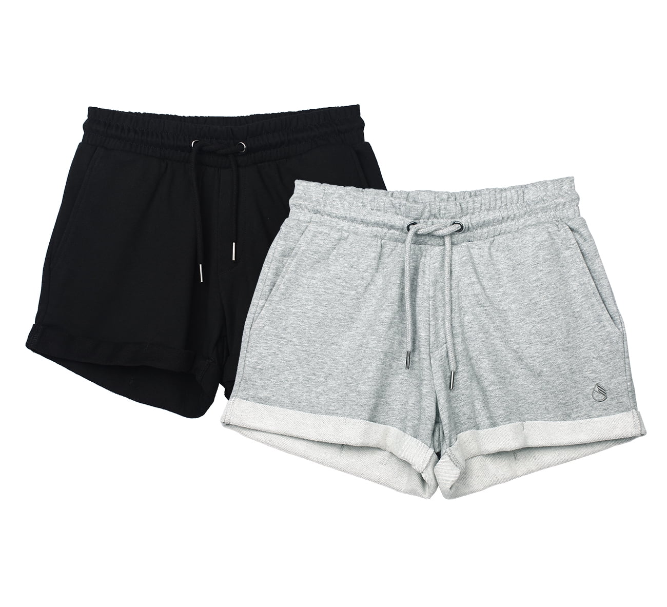 icyzone Athletic Lounge Sweat Shorts for Women Running Cotton Shorts ...