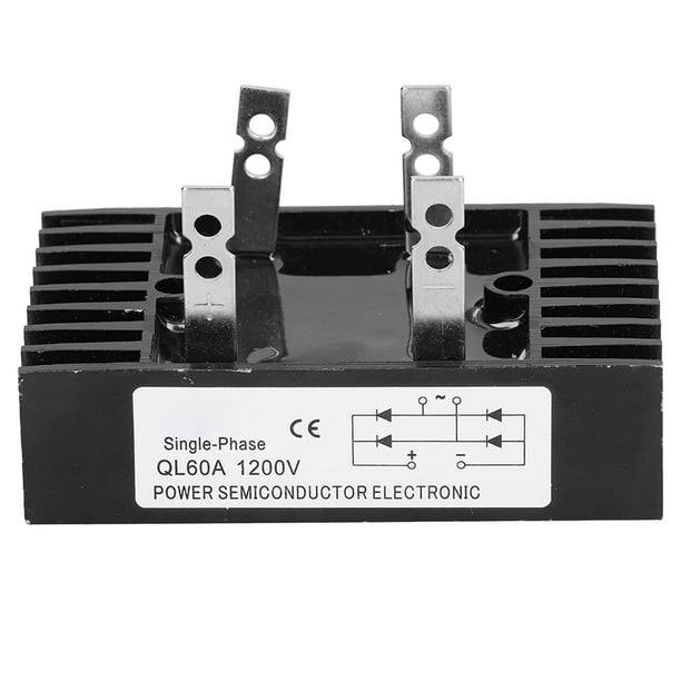 3 Phase Rectifier, 1200V 60A Diode Bridge Rectifier High Efficiency For ...