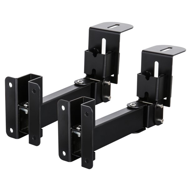 Sound Town 2-Pack Adjustable Wall Mount Speaker Brackets with 180 ...