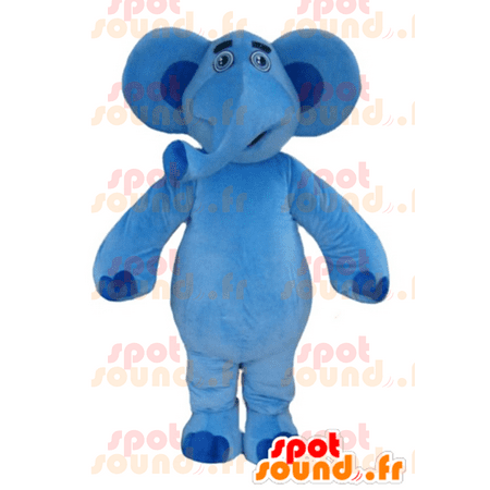 Very nice big blue elephant SPOTSOUND mascot | Walmart Canada