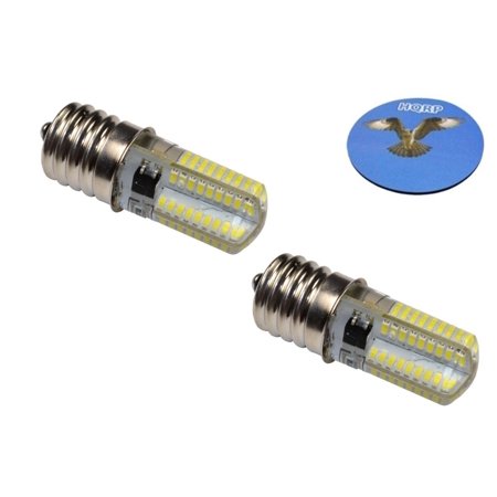 HQRP 2-Pack 110V E17 Base Silicone Crystal Dimmable LED Bulbs Warm ...
