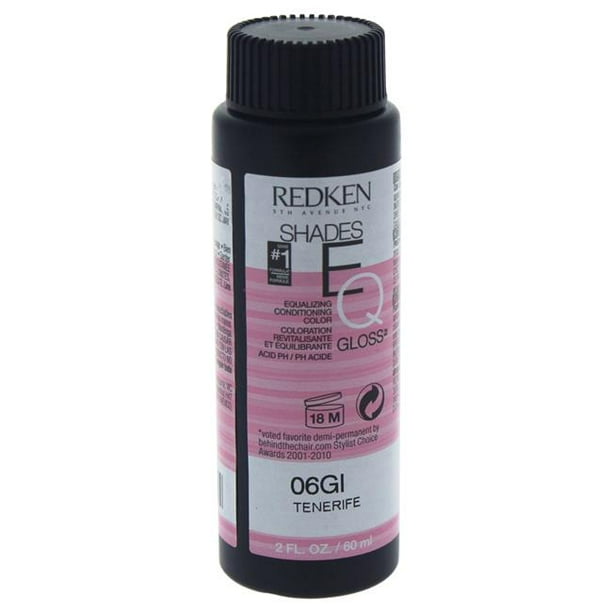 Redken Shades EQ Gloss 06GI Tenerife Equalizing Conditioner Color 2 oz ...