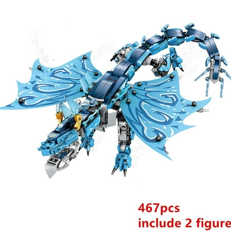 New Blue Water Dragons 15 Seasons Building Blocks Classic Model Sets ...