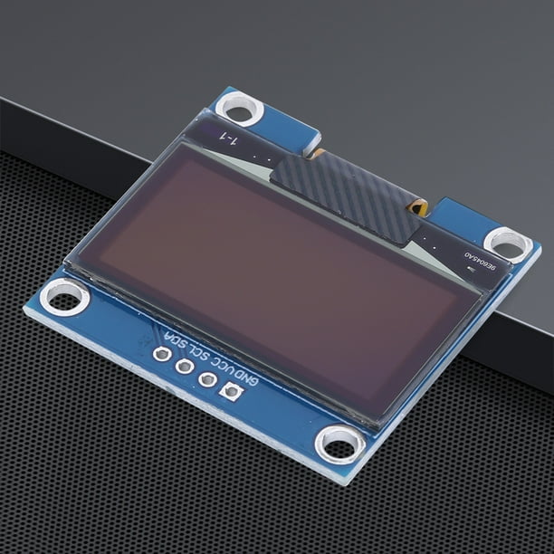 Módulo OLED de 1,3 pulgadas Unidad 128x64 SSH1106 para Arduino/Raspberry Pi (4 pines azul ...