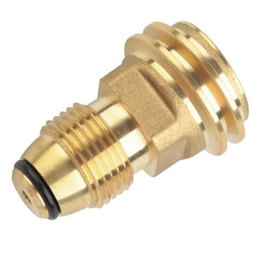 Propane Tank Adapter, POL to QCC-1 Propane Fittings, Converts 100 lb LP ...