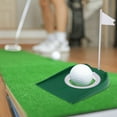 Byikun 1 Practice Putting Mat with Hole and Logos Indoor Office ...