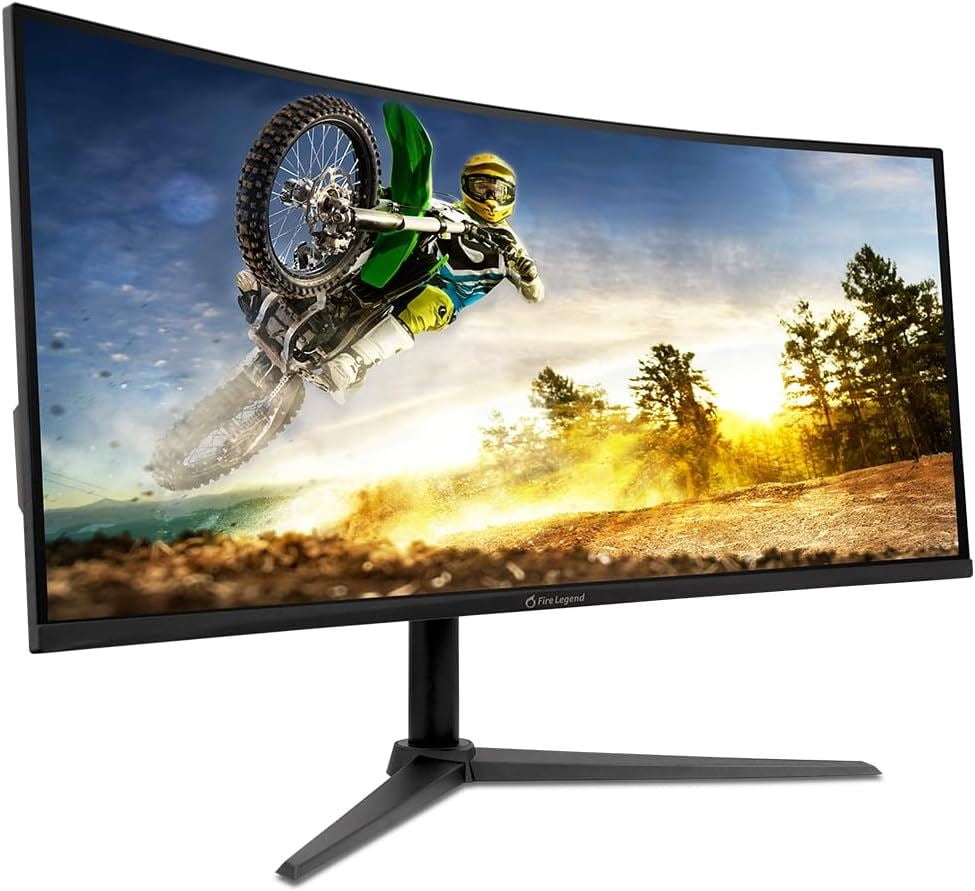 Restored Acer AOPEN 34HC5CU 34" Computer Monitor UW-QHD 165Hz 1ms ...