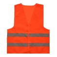 Frnrwgo Mens Reflective Safety Vest Construction Site Traffic High ...
