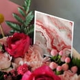 3drose, Image of Trendy Luxury Orange Red Quartz and Gray Gemstone ...