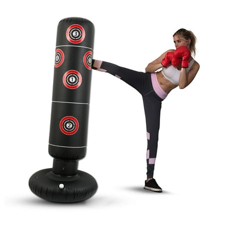 1.6m Inflatable Free Standing Punching Bag Inflatable Punching Bag ...