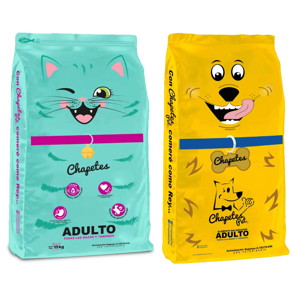 Pack de Croquetas para perro y gato Chapetes 35Kg | Walmart en línea