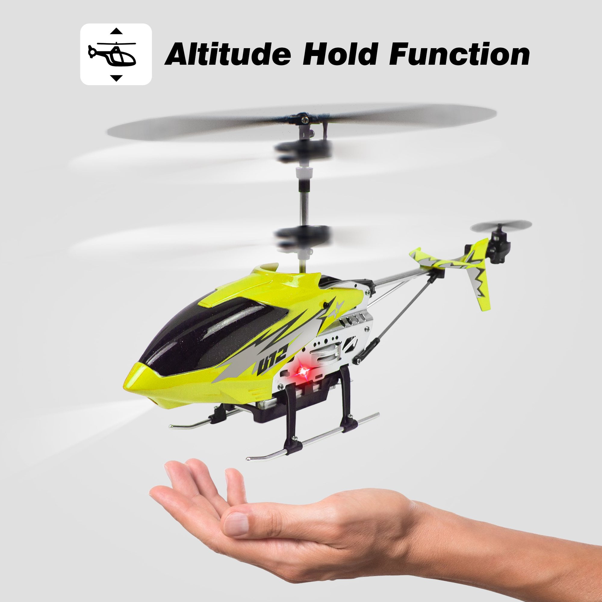 Buy U12 Mini Metal RC Helicopter Remote Control Helicopter with ...
