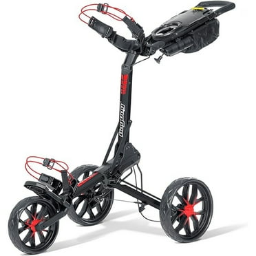 Zero Friction Wheel Pro Push Cart & Stand Bag, Grey - Walmart.com
