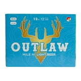 Outlaw Mile Hi Light Beer, 12 fl oz, 12 Pack Cans - Walmart.com