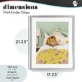 Good Morning Lion in Bed Gray Framed Print Under Glass, design by Leah ...