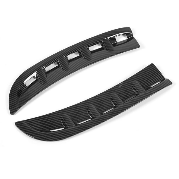 Aqxreight Bumper Canards Splitter,1 Pair Car Front Bumper Side Vent ...