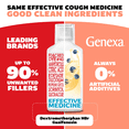 Genexa Cough and Chest Congestion Relief Dye Free 6 fl oz Liquid with ...