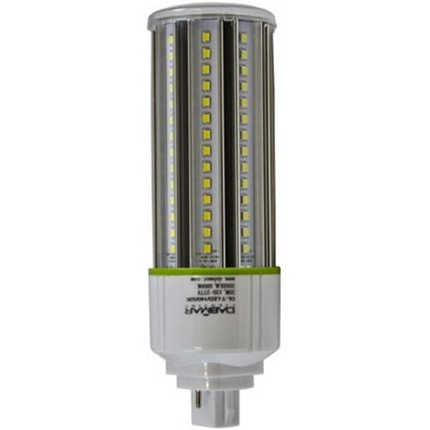 Dabmar Lighting DL-T-LED-140-30K Cornlight 2 Pin G24 Base 20W 140 LEDs ...