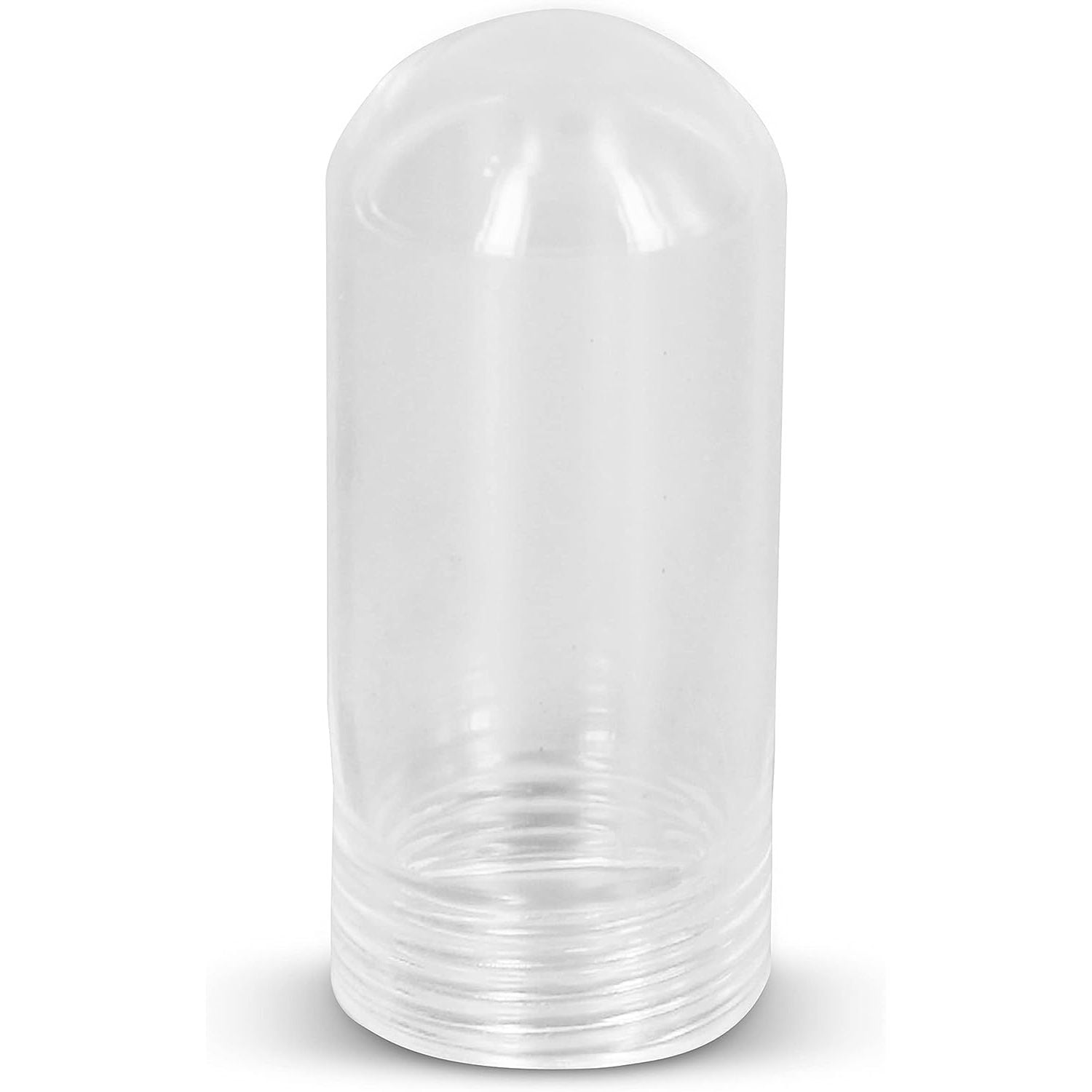 HetayC Sturdy Clear Glass G9 Bulb Socket Cover, Tubular Threaded Design ...