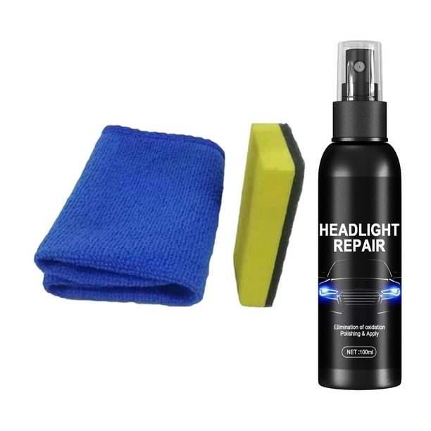 Car Headlight Lens Restoration Repair , Ageing Blurring Renovator ...