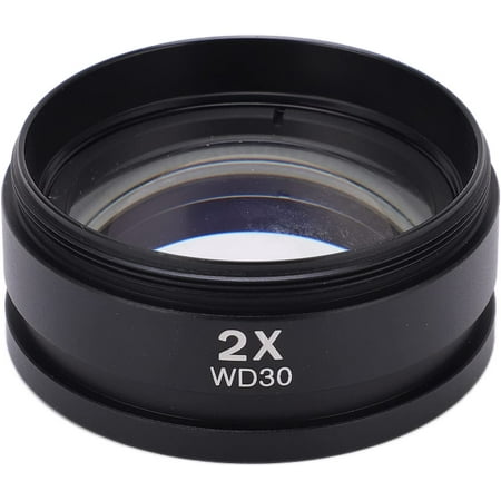 Lepai WD30 2X M48 Microscope Lens, Wide Angle Eyepiece for Microscope ...
