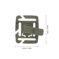 BESTYASH 8Pcs Green Outdoor Hydration Tube Clips for Backpack Water ...