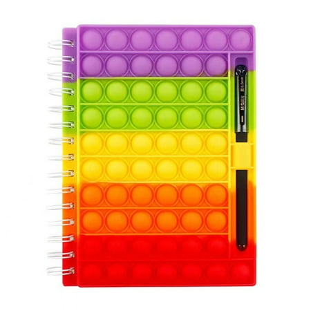 XUYIDAN Back to School Pop it Notebook | 80 Page A5 Popit Notebook ...