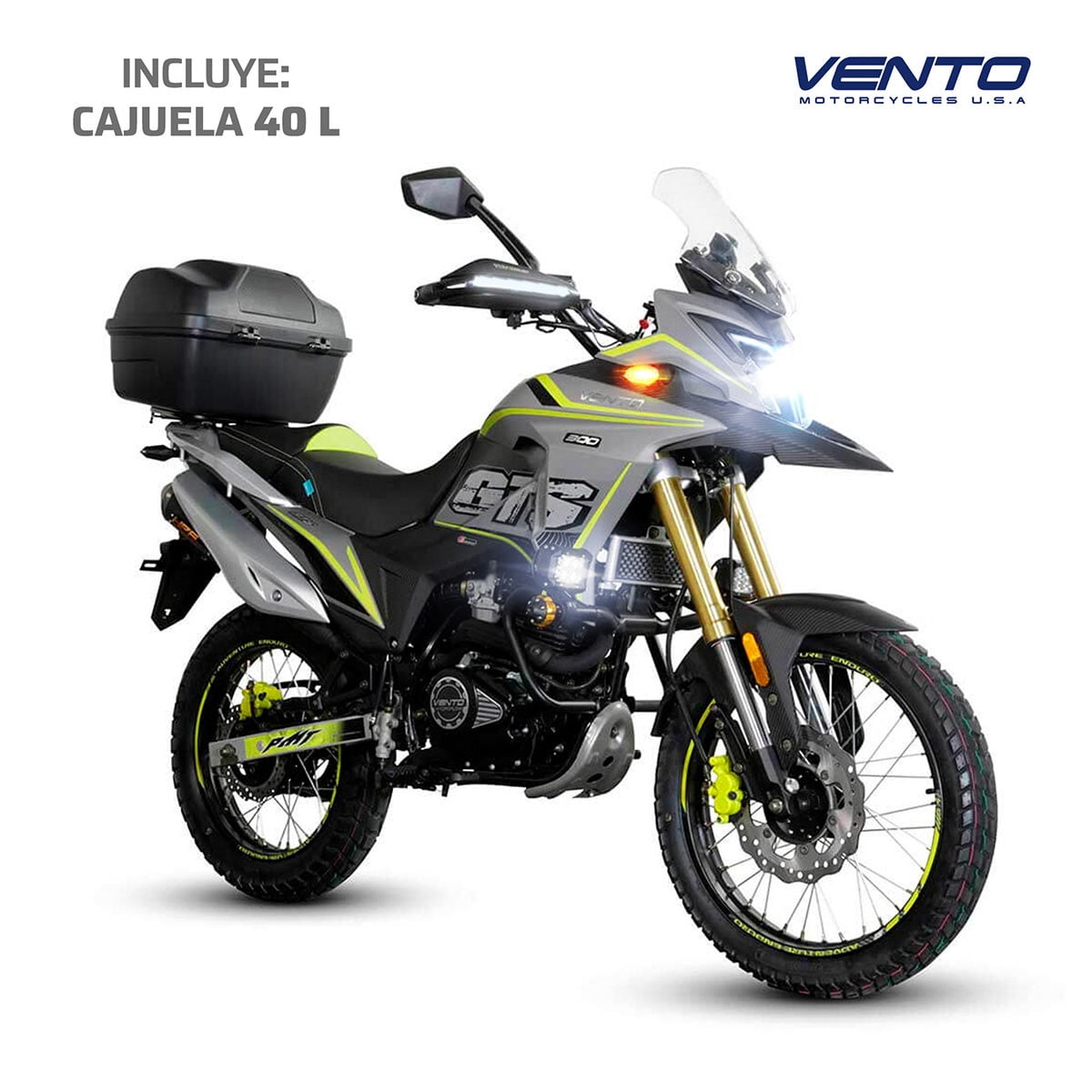 Motocicleta VENTA Adventure GTS 300 Gris 2024 | Bodega Aurrera en línea