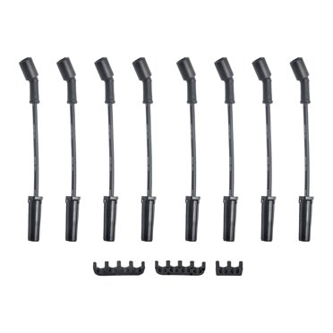 1102R Spark Plug Wire Loom for Big Block Chevy, Red - Walmart.com