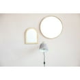 Creative Co-Op Creative Co-Op Arched Wrapped Rattan Framed Wall Mirror ...