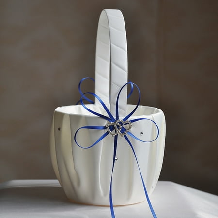 Bowknot Wedding Basket Simple Design Ring Bearer Birthday Boys Girls ...