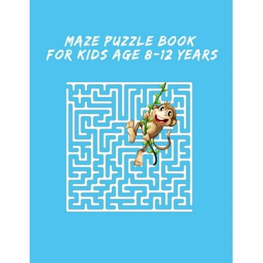Spaghetti Maze For Kids Age 4-6 : Maze Activity Book for Kids. Great ...