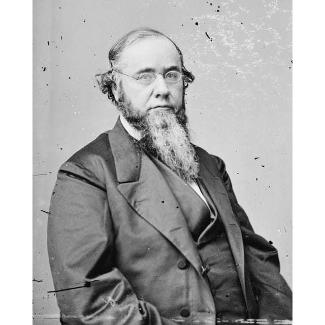 Print: Hon. Edwin Stanton, circa 1855 - Walmart.com