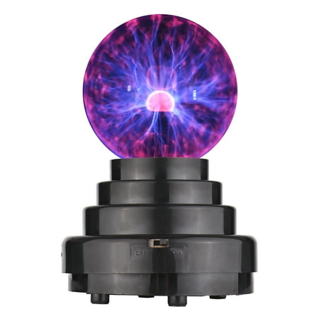 Plasma Ball, 3 Inch Plasma Ball Lamp Light Touch Sensitive Nebula ...