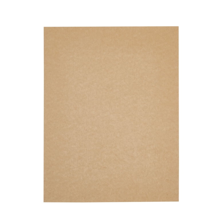Brown Paper Cardstock For Invitations 50 Pack Blank Cards With