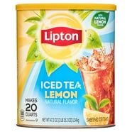 Lipton Lemon Flavored Sweetened Iced Tea Mix (89.8 oz.) - Walmart.com