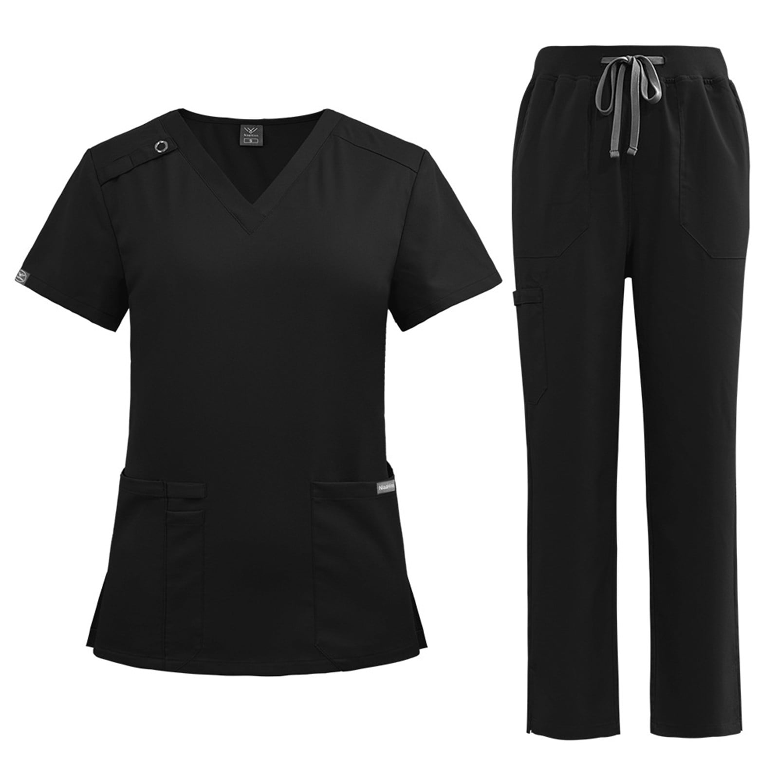 Click here for Ktyne Scrubs For Women Set M Stretchy Nurse Unifor... prices