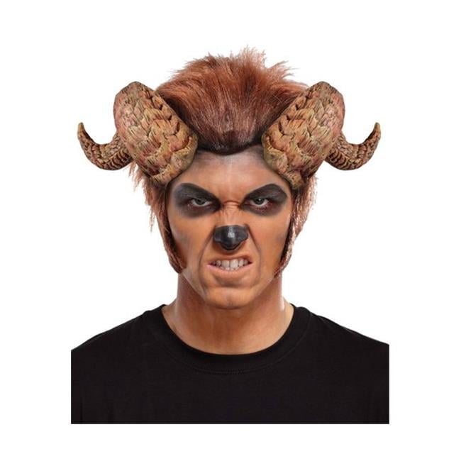 Curled Beast Horns Mens Costume - Walmart.com