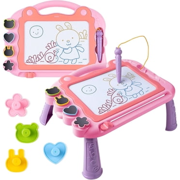 Fisher-Price Doodle Pro Slim, Blue - Magnetic Drawing Board Toy with ...